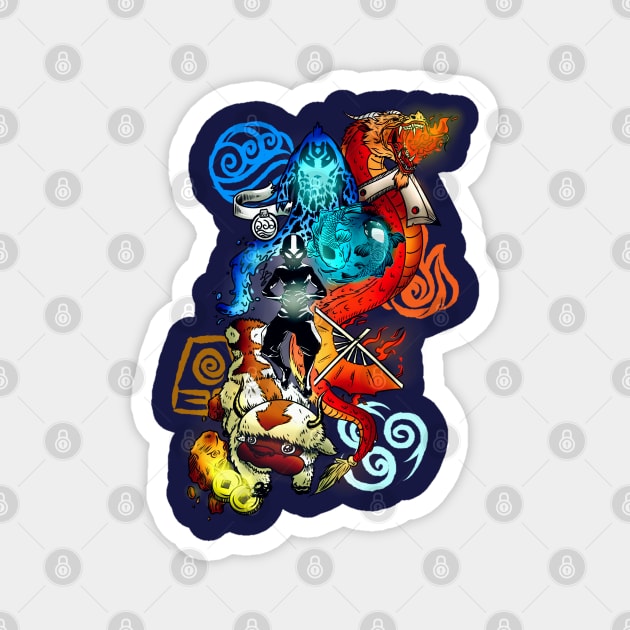 avatar aang 4 elements