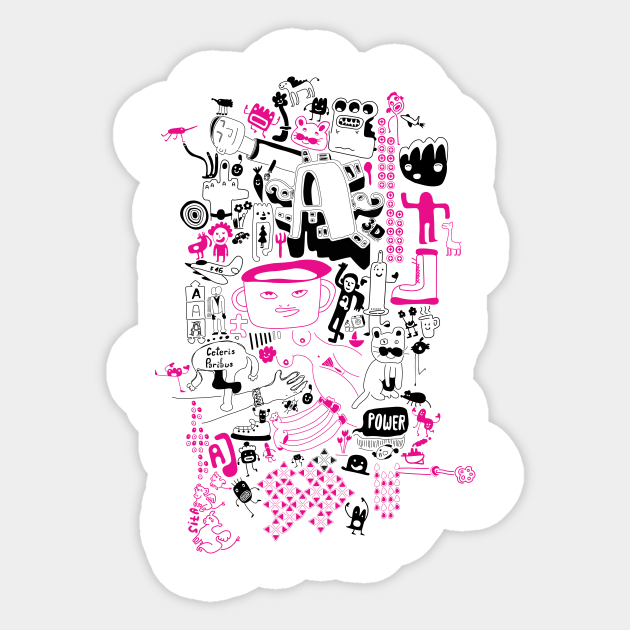 Doodle Art - Doodle - Sticker | TeePublic