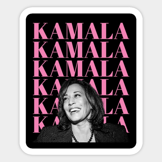 Kamala Artist Design - Kamala Harris - Sticker | TeePublic