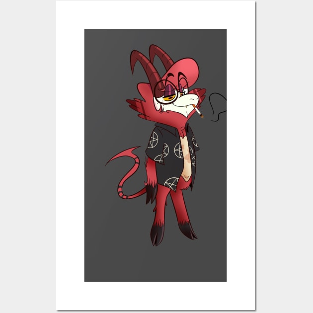 hazbin hotel characters wolf - Hazbin Hotel - Posters and Art Prints ...