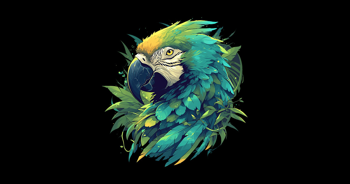 macaw - Macaw - Sticker | TeePublic
