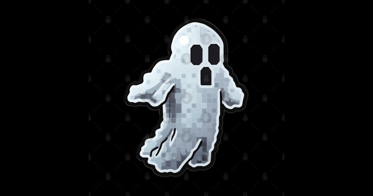 Outlet Ghost - The Disco Ghost - Disco Ghost - Sticker | TeePublic
