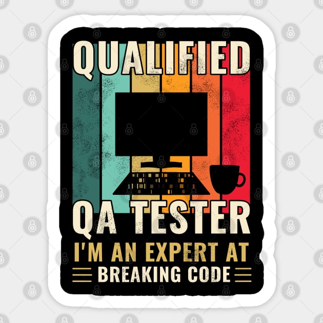 Testing - Software Tester - Sticker | TeePublic
