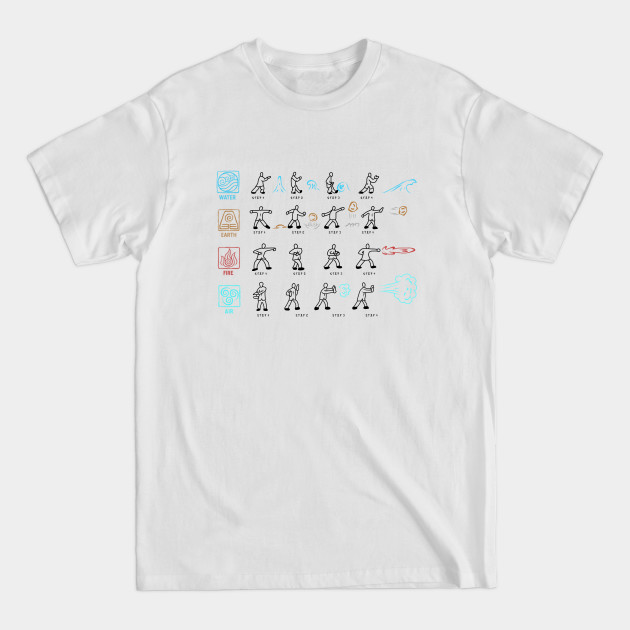 How To Bend Elements - Avatar - T-Shirt