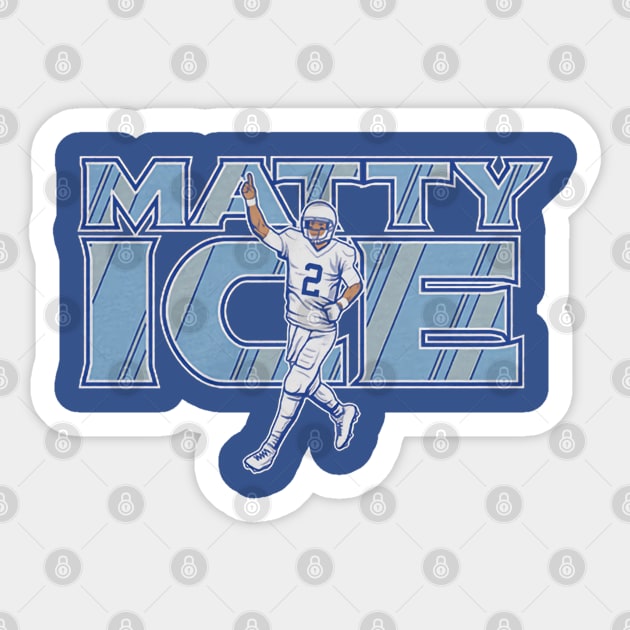 Matt Ryan Matty Ice Vol.2 - Matt Ryan - Sticker | TeePublic