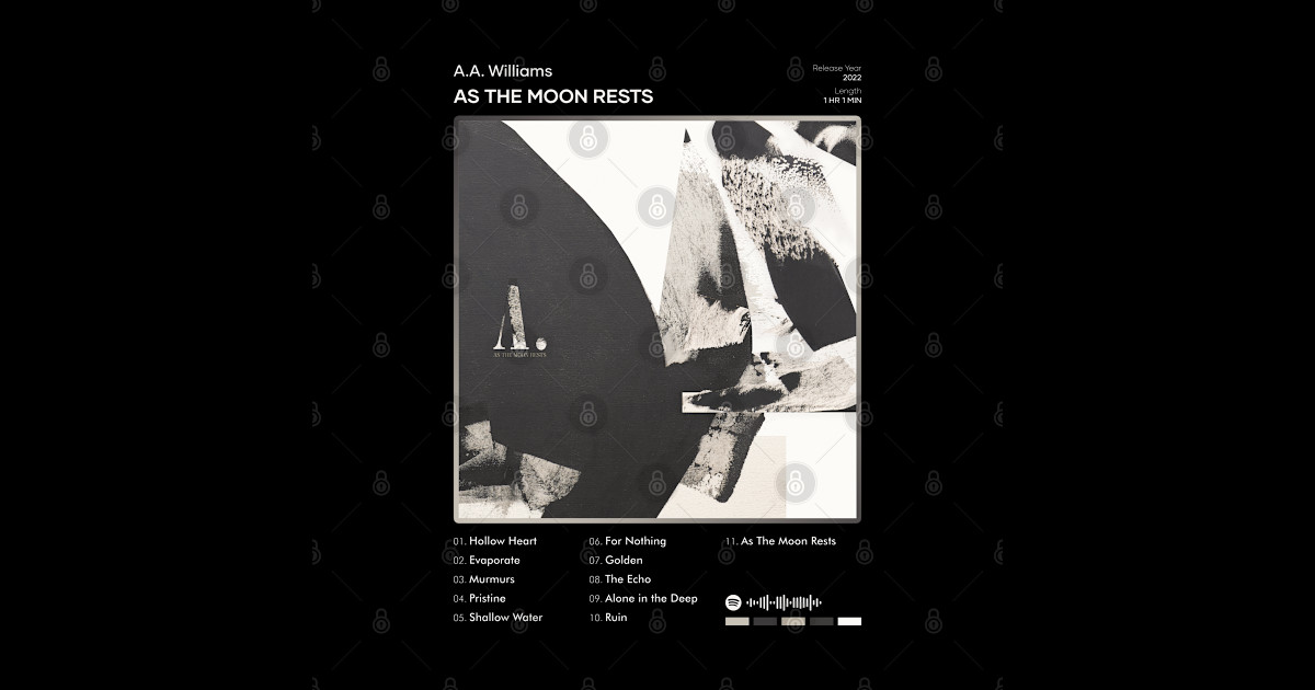 A.A. Williams - As The Moon Rests Tracklist Album - Aa Williams ...