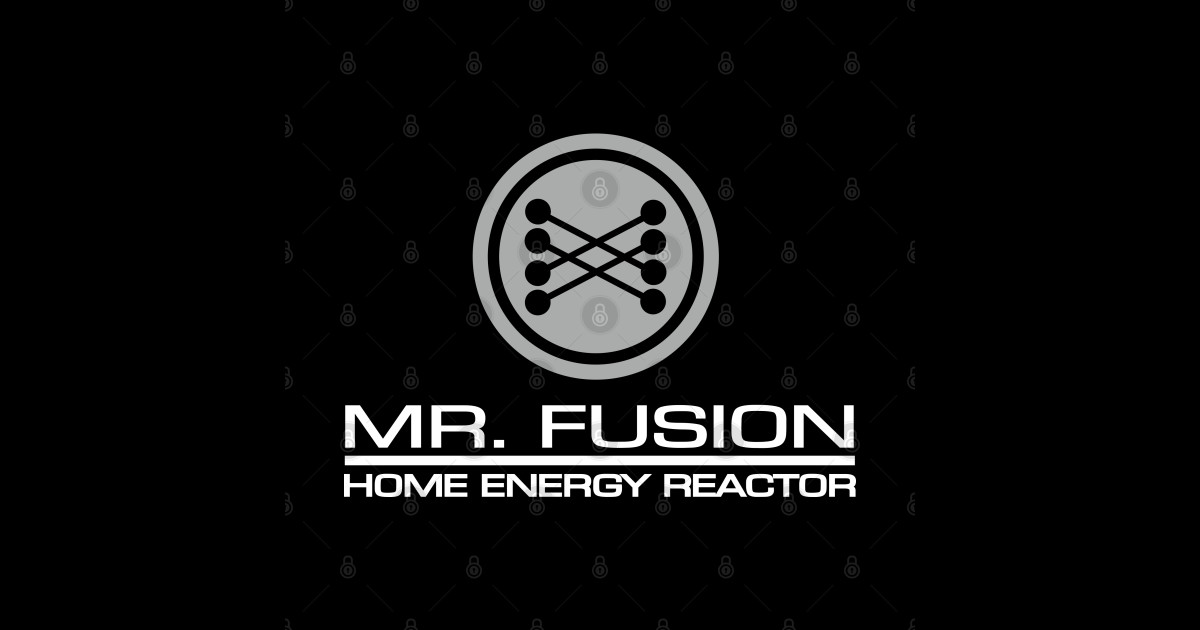 Mr Fusion Home Energy Reactor - Back To The Future - Sticker | TeePublic