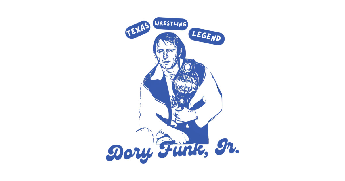 Dory Funk Jr. Texas Wrestling - Dory Funk Jr Texas Wrestling - T-Shirt ...