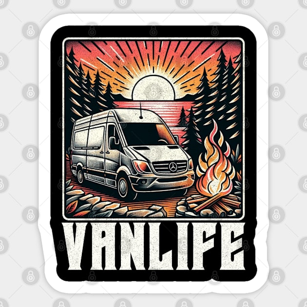 Mercedes sprinter camper conversion - Sprinter - Sticker | TeePublic