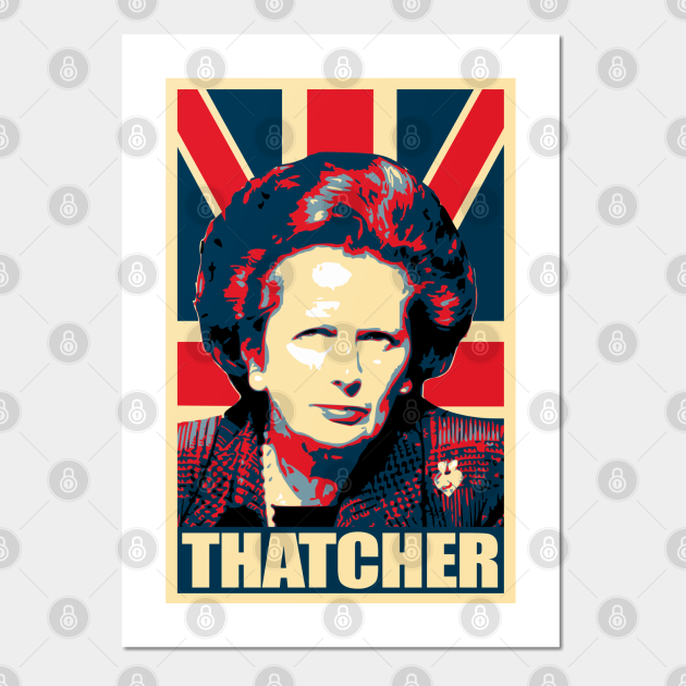 Margaret Thatcher Propaganda Poster Pop Art - Margaret Thatcher ...