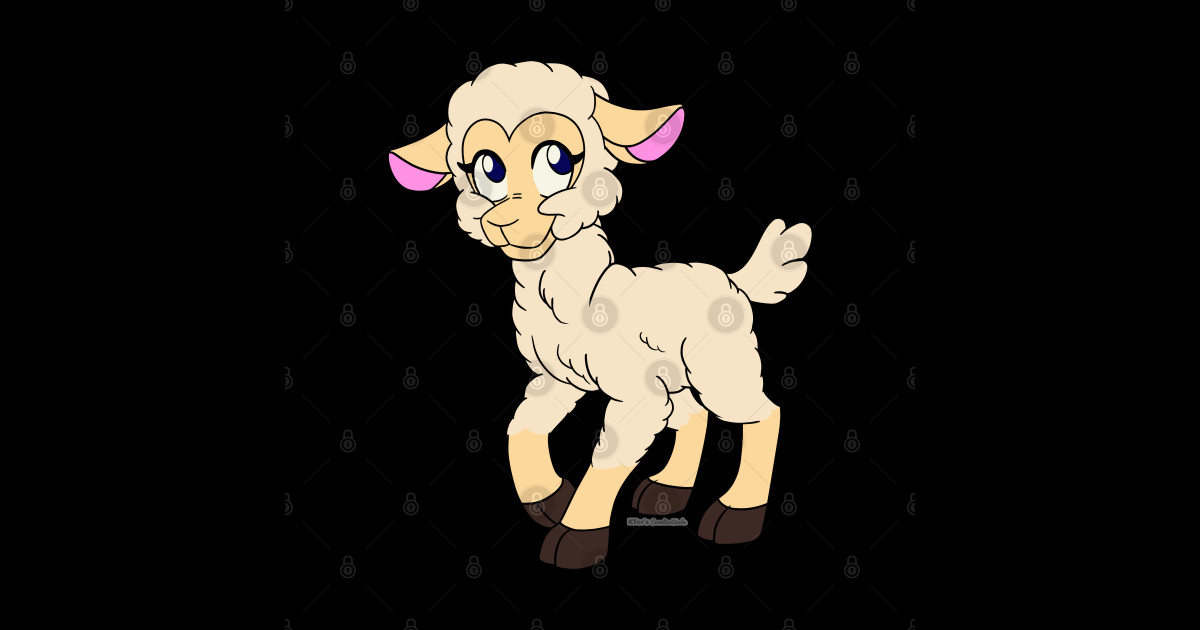 Sweet Sheep - (Original) - Sheep - Posters and Art Prints | TeePublic