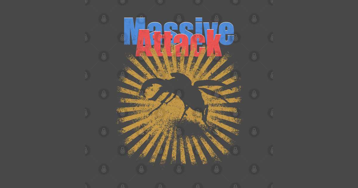 Massive Attack Fanart - Massive Attack - T-Shirt | TeePublic