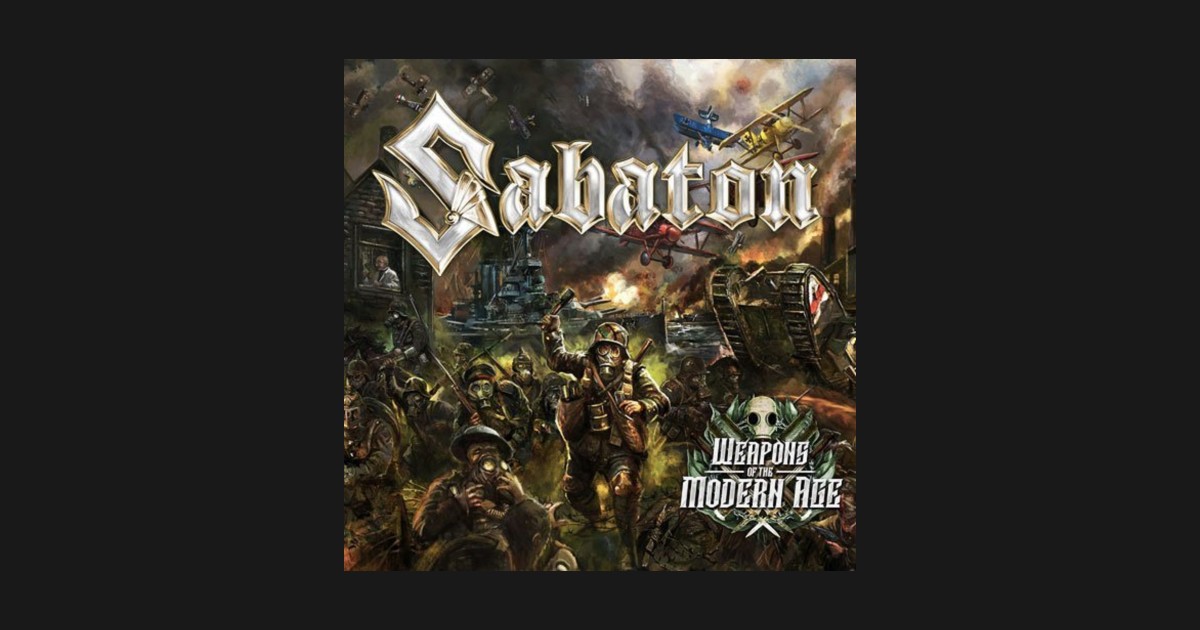 Sabaton - Weapons Of The Modern Age album 2022 - Sabaton - T-Shirt | TeePublic