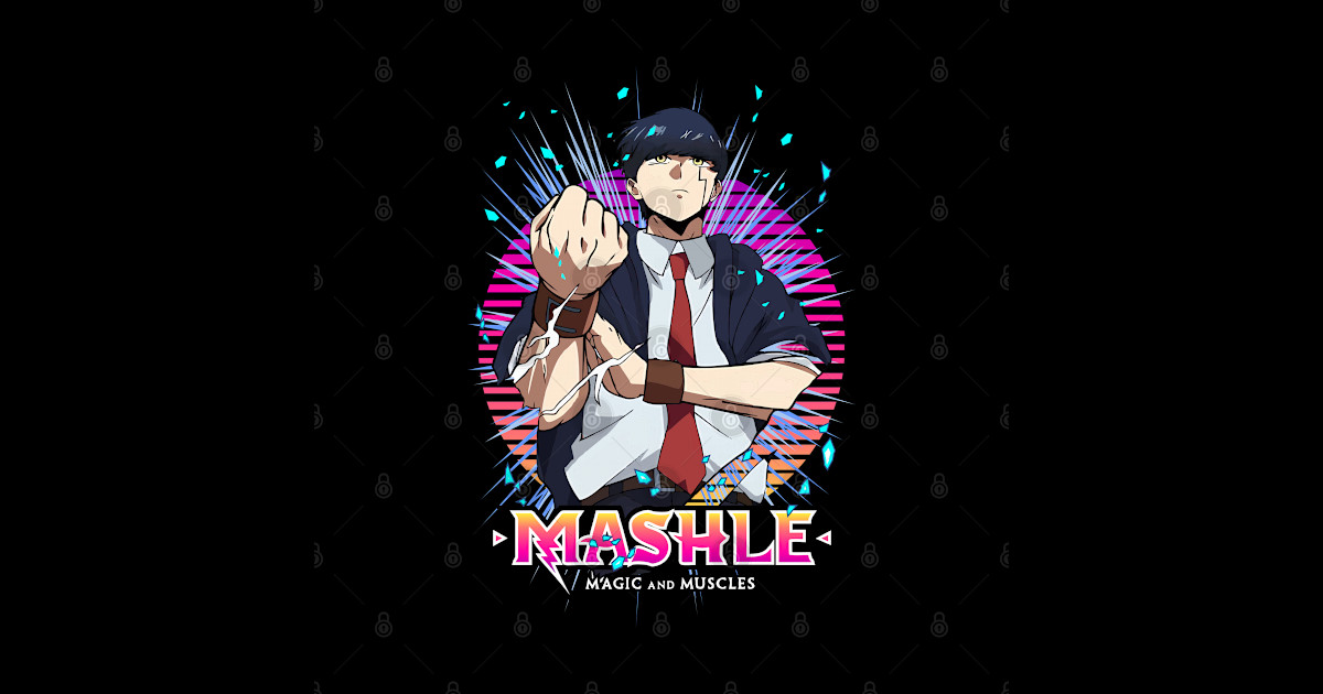 Mashle Anime Fanart - Mashle - Posters and Art Prints | TeePublic