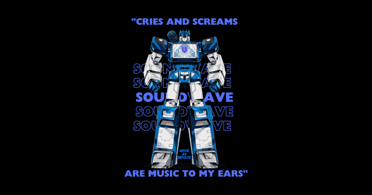 Soundwave - Transformers - Posters and Art Prints | TeePublic
