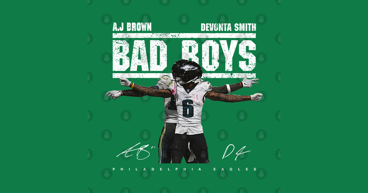 AJ Brown x Devonta Smith Bad Boys Celebration - Aj Brown Devonta Smith ...
