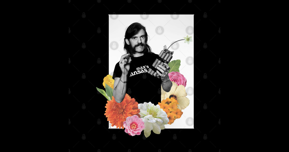 Lemmy Kilmister - Lemmy Kilmister - Sticker | TeePublic