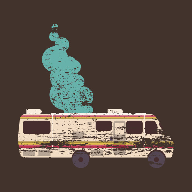 Breaking Bad Meth Lab Van - T-Shirt | TeePublic