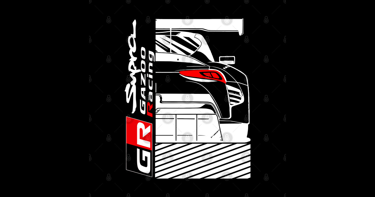 Supra GR Gazoo Racing - Toyota Supra - Posters and Art Prints | TeePublic