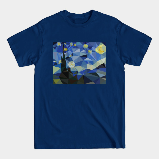 Abstract Starry Night - Starry Night - T-Shirt