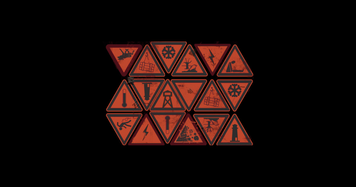 Battered Hazards - Post Apocalypse - Sticker | TeePublic