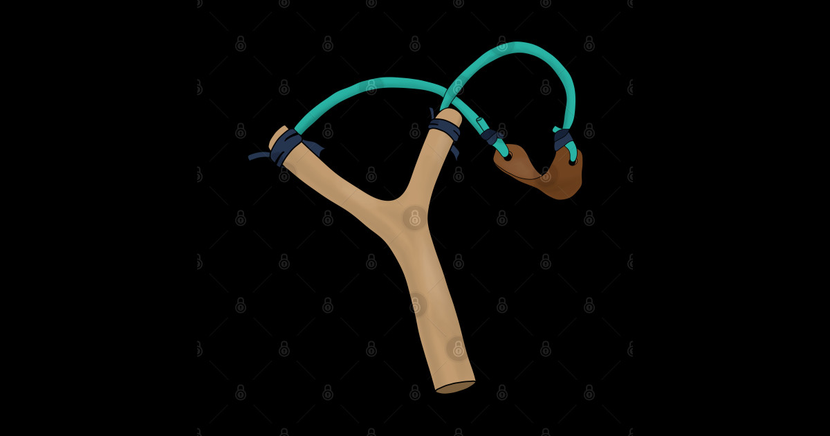 Wooden Slingshot - Nostalgia - Sticker | TeePublic