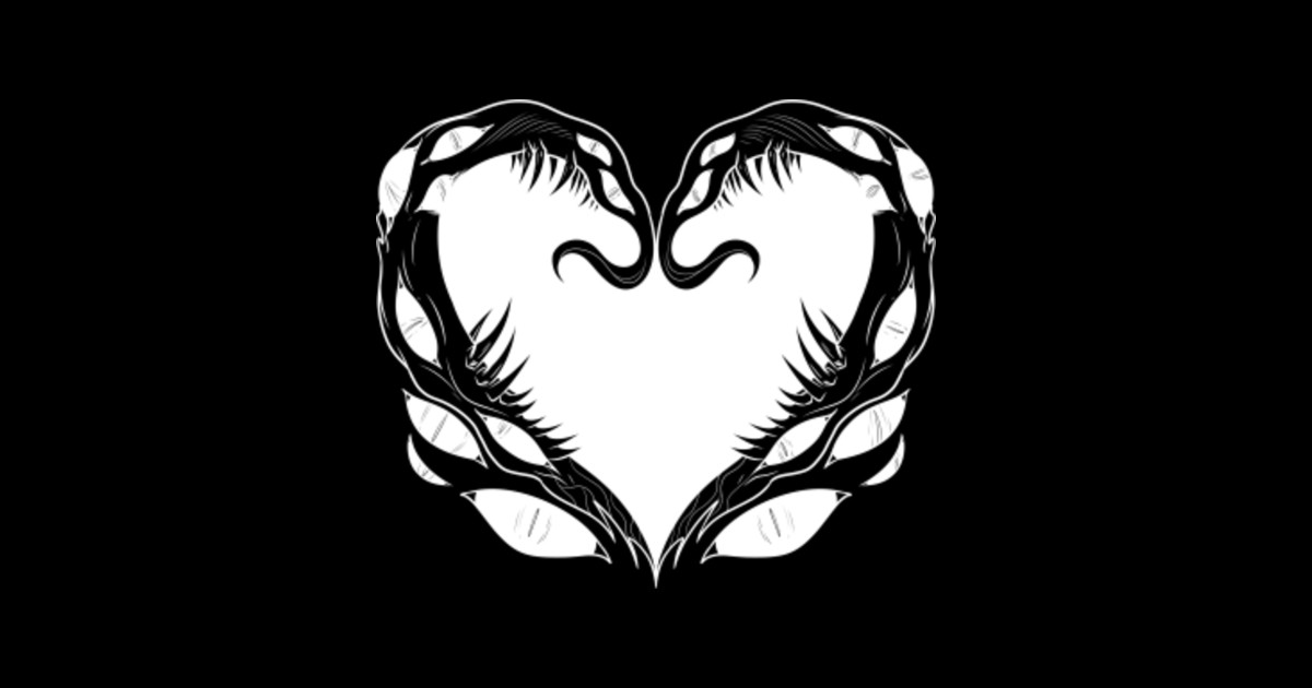 Love the Night - Heart - Sticker | TeePublic