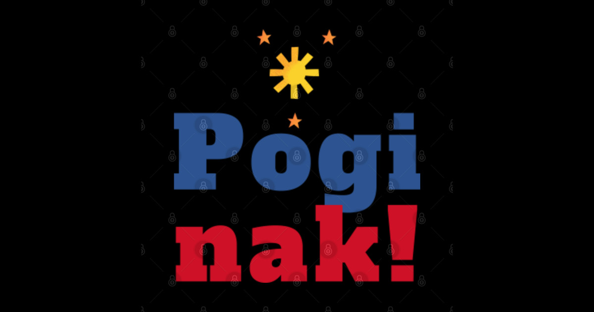 Pogi Ilocano word - Pogi Word - T-Shirt | TeePublic