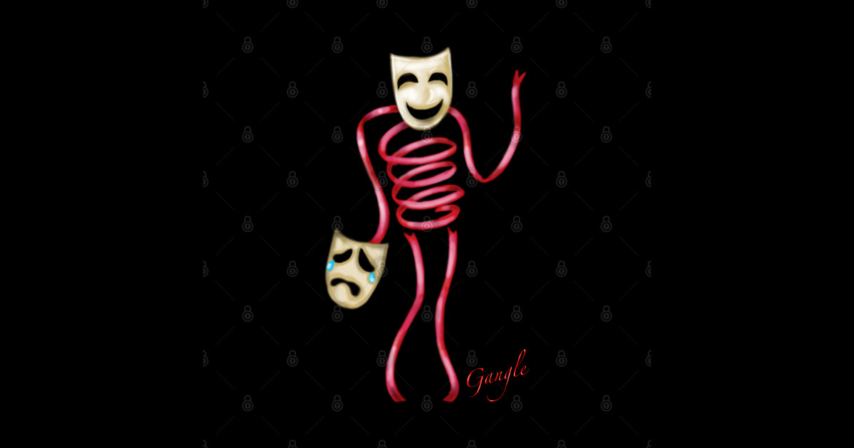 Gangle from the Amazing digital circus - Gangle - Sticker | TeePublic