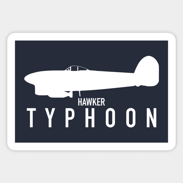 Hawker Typhoon - British Fighter Bomber - Sticker | TeePublic