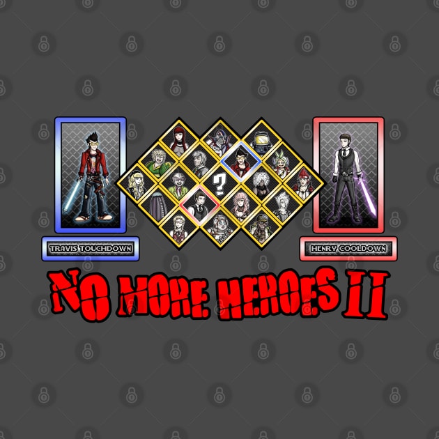 The Battle of Santa Destroy II Turbo - No More Heroes - T-Shirt | TeePublic