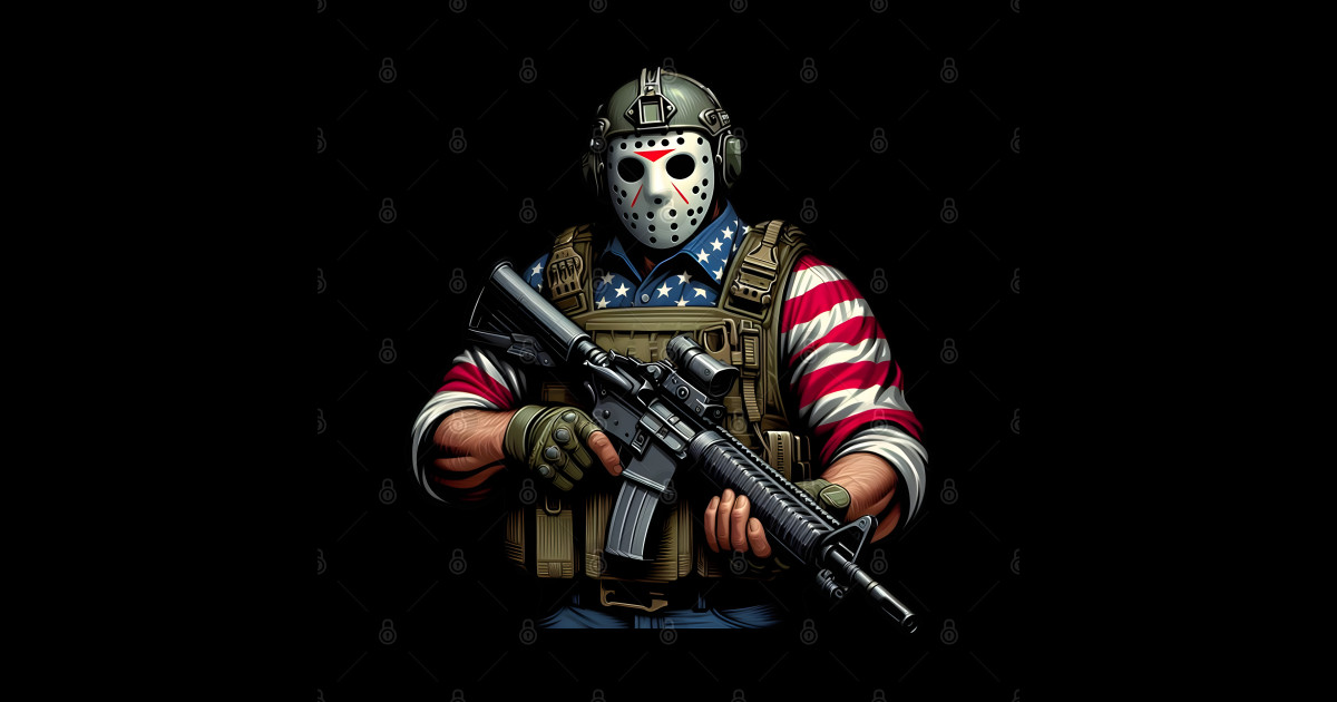 Tactical Jason - Tactical - Sticker | TeePublic