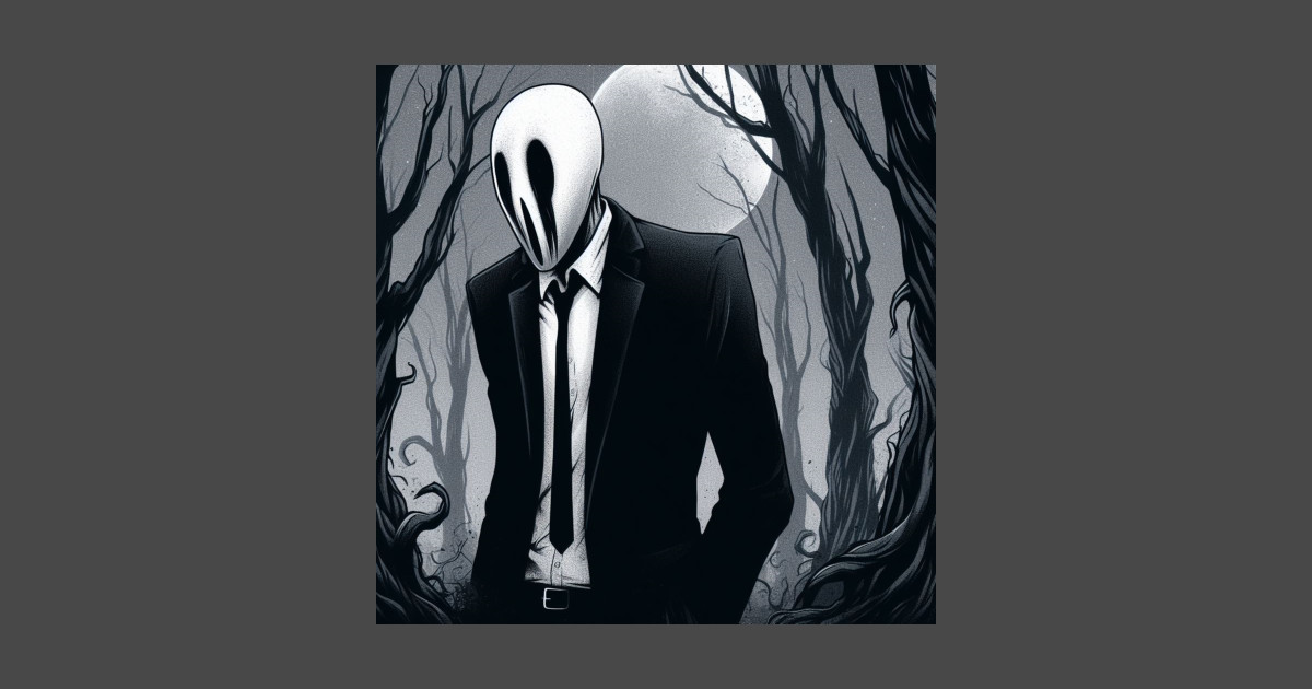 Slenderman - Slenderman - T-Shirt | TeePublic