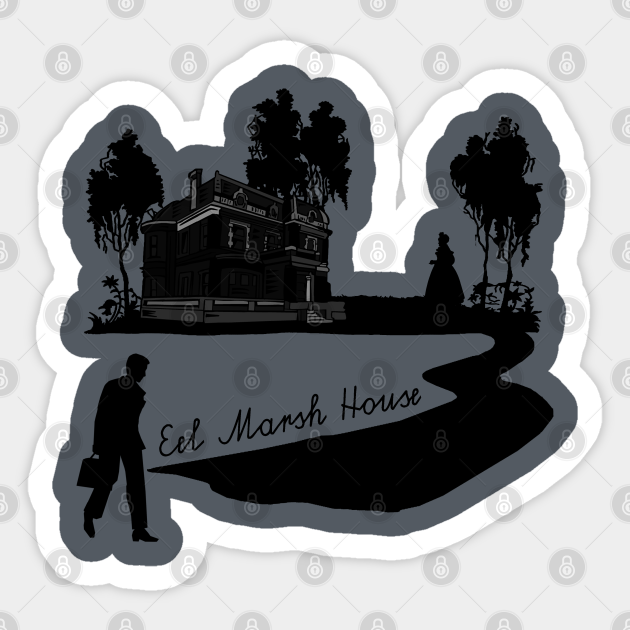 Eel Marsh House - Woman In Black - Sticker | TeePublic