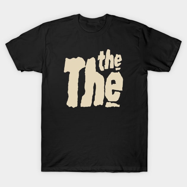 The The band logo design - The The - T-Shirt | TeePublic