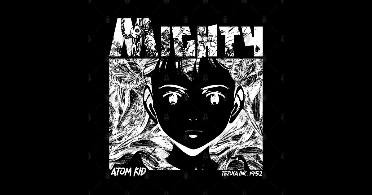 MIGHTY ATOM | Retro SCI-FI ED.2024 - Mighty Atom - Sticker | TeePublic