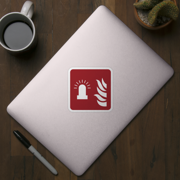 Fire Alarm Flashing Light Safety Sign - Fire Alarm Flashing Light ...