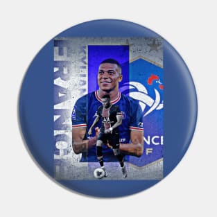 Kylian Mbappe France Football Team Pins and Buttons for Sale | TeePublic
