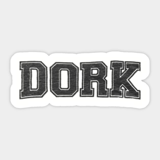 ULTIMATE COLLEGE DORK - Ultimate College Dork - Sticker | TeePublic