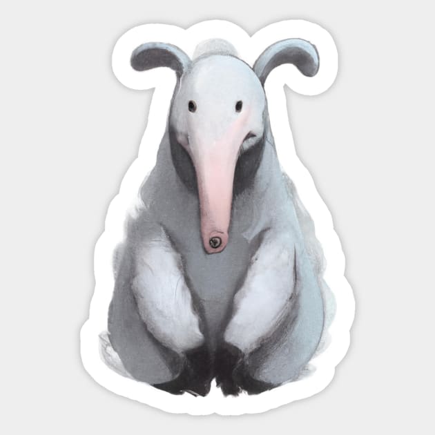 Cute Anteater Drawing - Anteater - Sticker | TeePublic