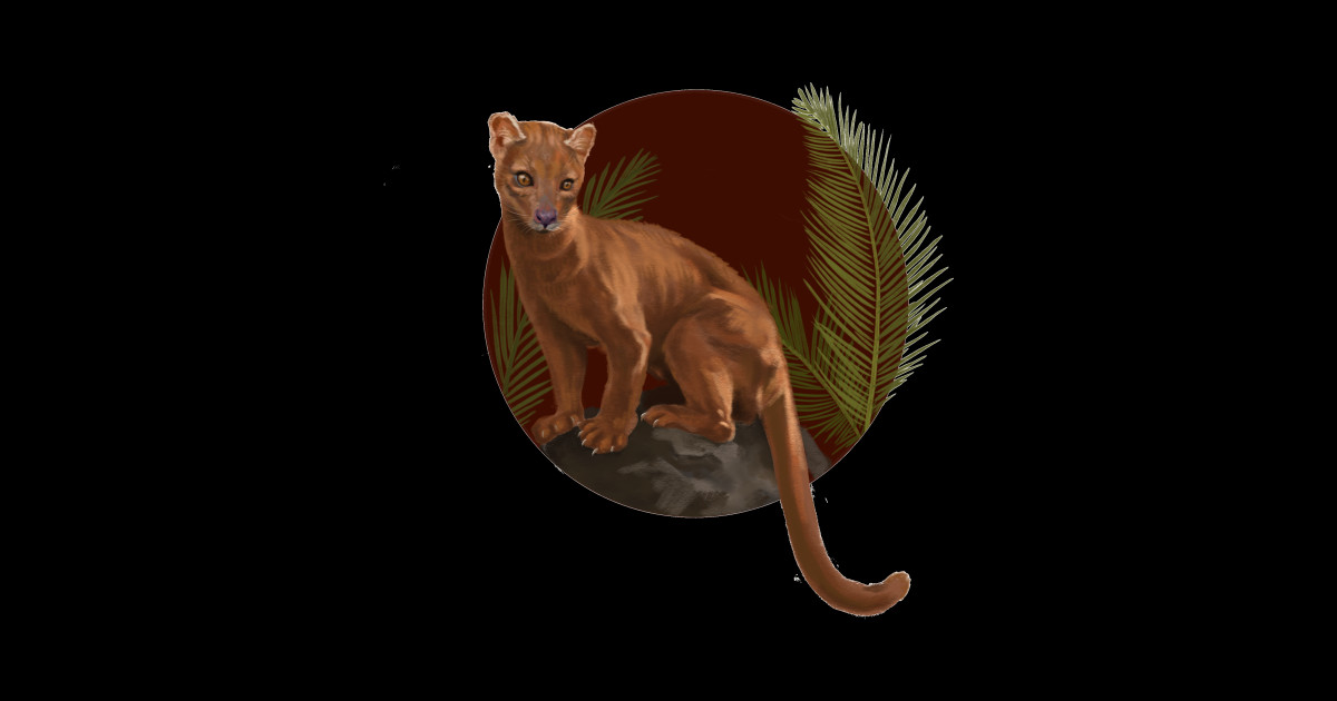 Fossa - Animals - Sticker | TeePublic