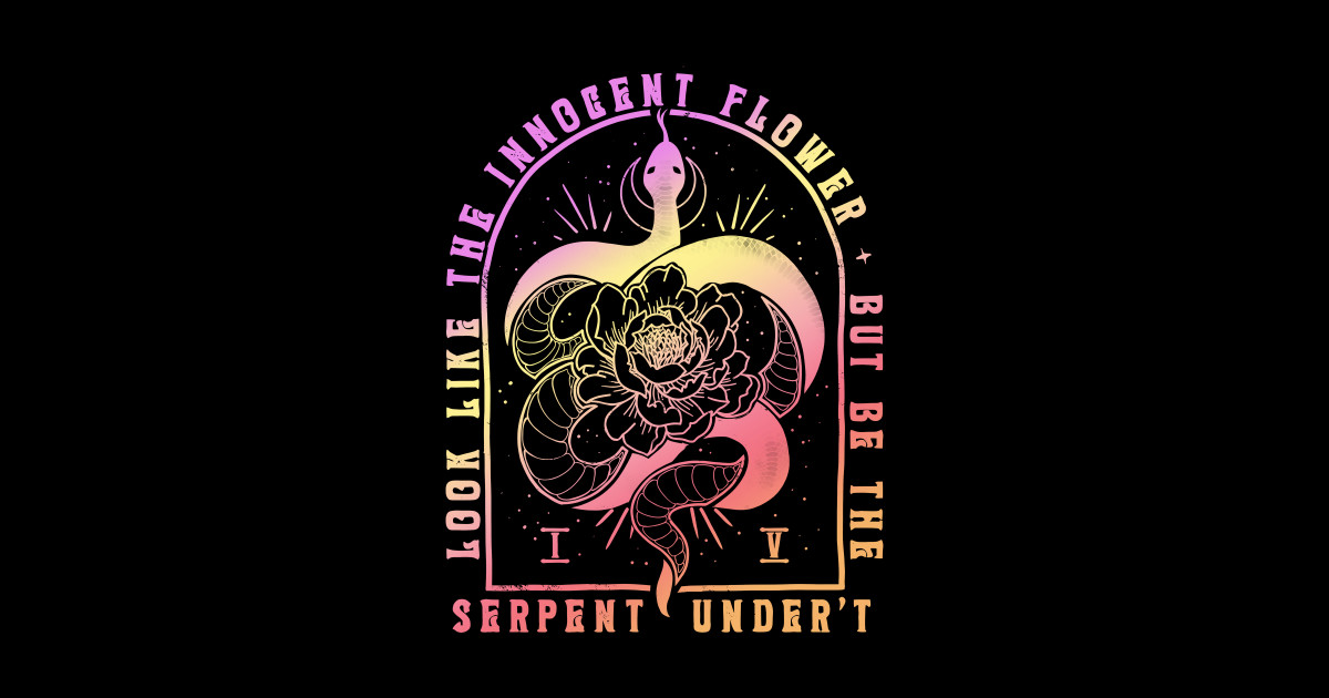 Look Like The Innocent Flower - Sarcastic Quote - Sticker | TeePublic