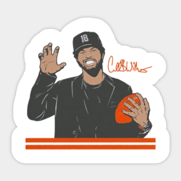 Caleb Williams Claw Pose - Caleb Williams - Sticker | TeePublic