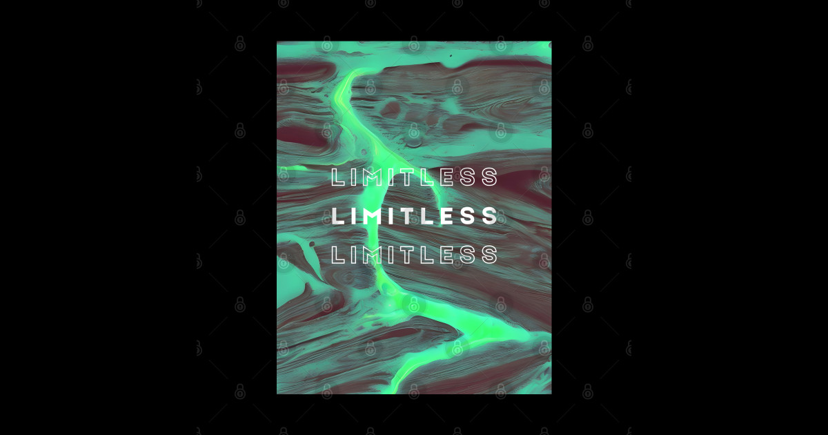 limitless neon background sticker - Neon - Sticker | TeePublic