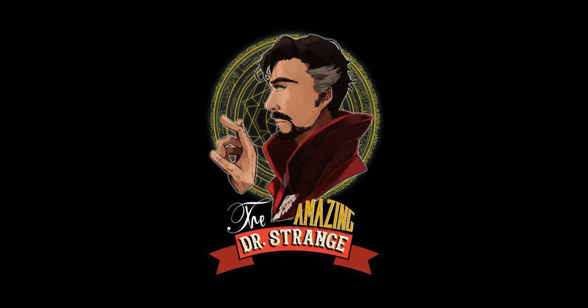 The Amazing Dr. Strange - Dr Strange - Sticker | TeePublic