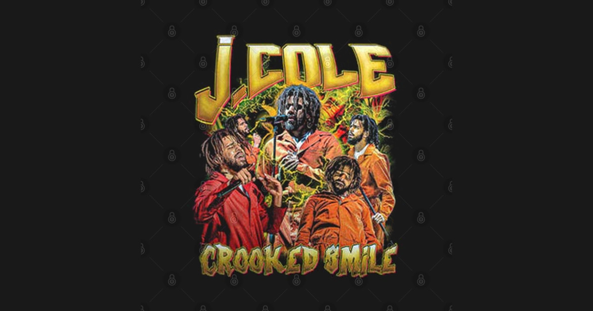 J. Cole Crooked Smile - J Cole - T-Shirt | TeePublic