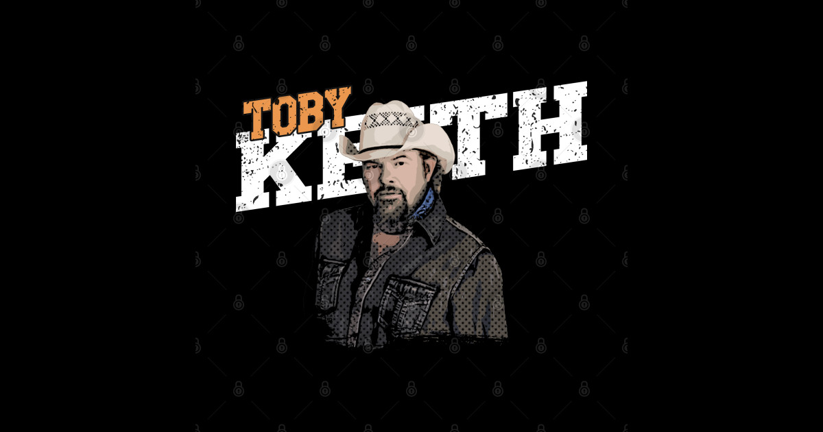 toby keith comic vintage style - Toby Keith - Sticker | TeePublic