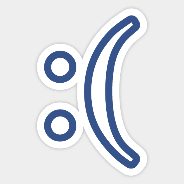 Keyboard sad face - Sad Face - Sticker | TeePublic