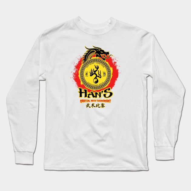 Han's Martial Arts Tournament - Martial Arts - Long Sleeve T-Shirt ...