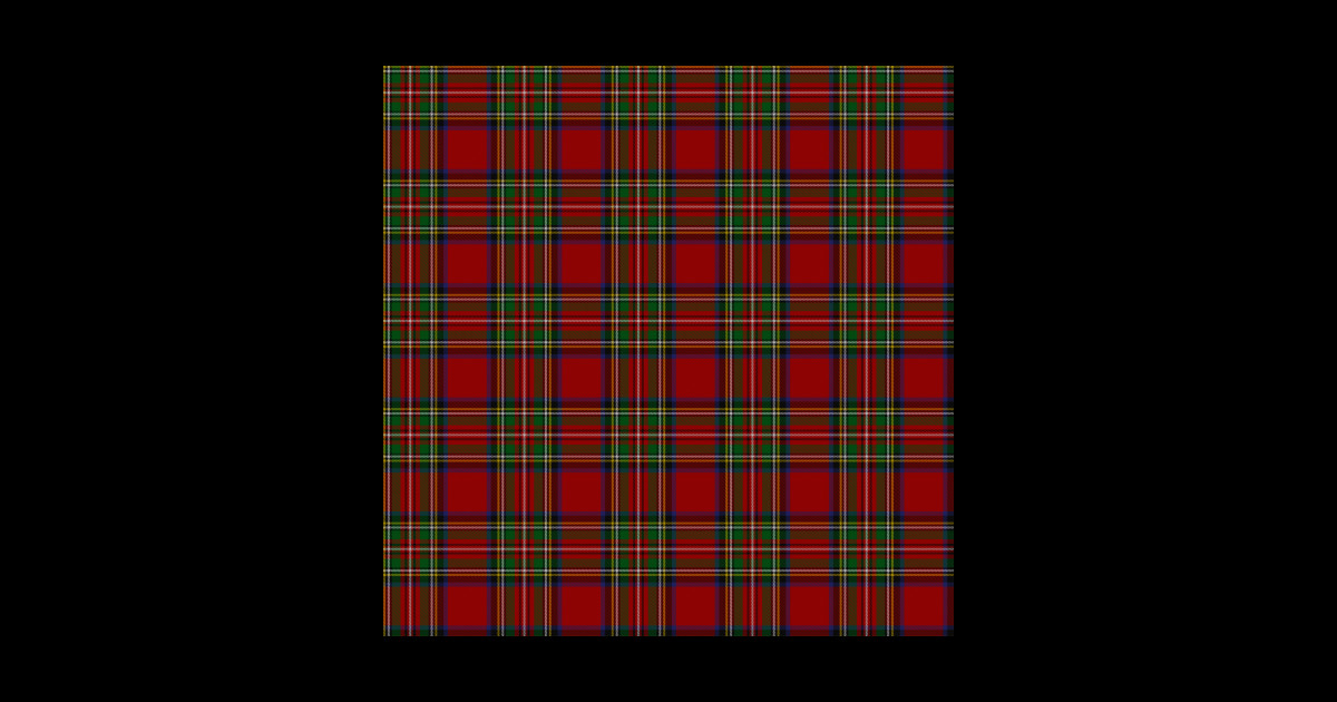 The Royal Stewart Tartan Stuart Clan Plaid Tartan - Tartan - Tapestry ...
